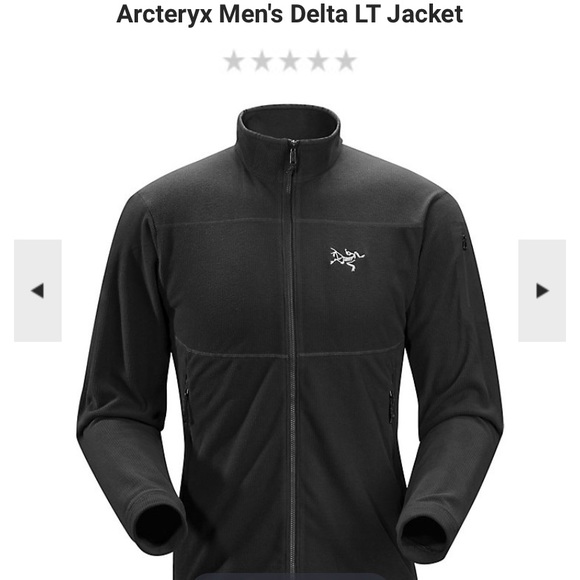 Arc'teryx | Jackets & Coats | Delta Lt Full Zip Jacket Black | Poshmark